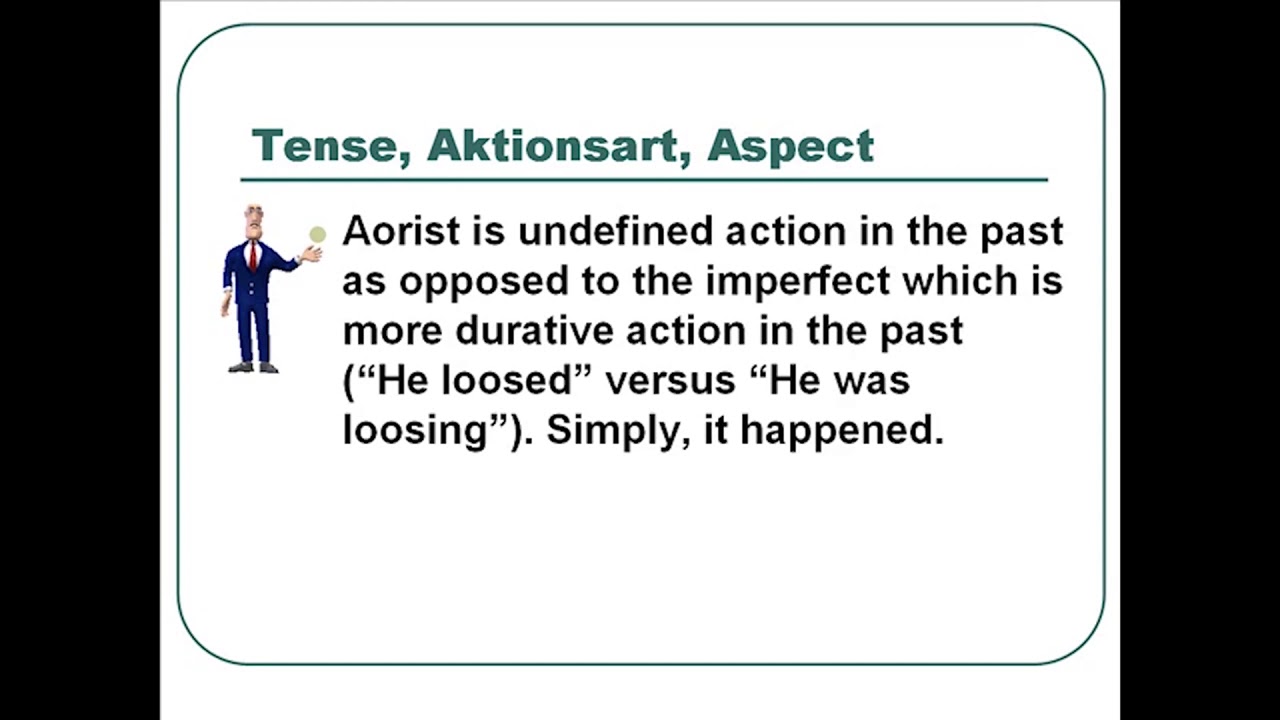 Learn Greek -- Chapter 14 Second Aorist Verbs - YouTube