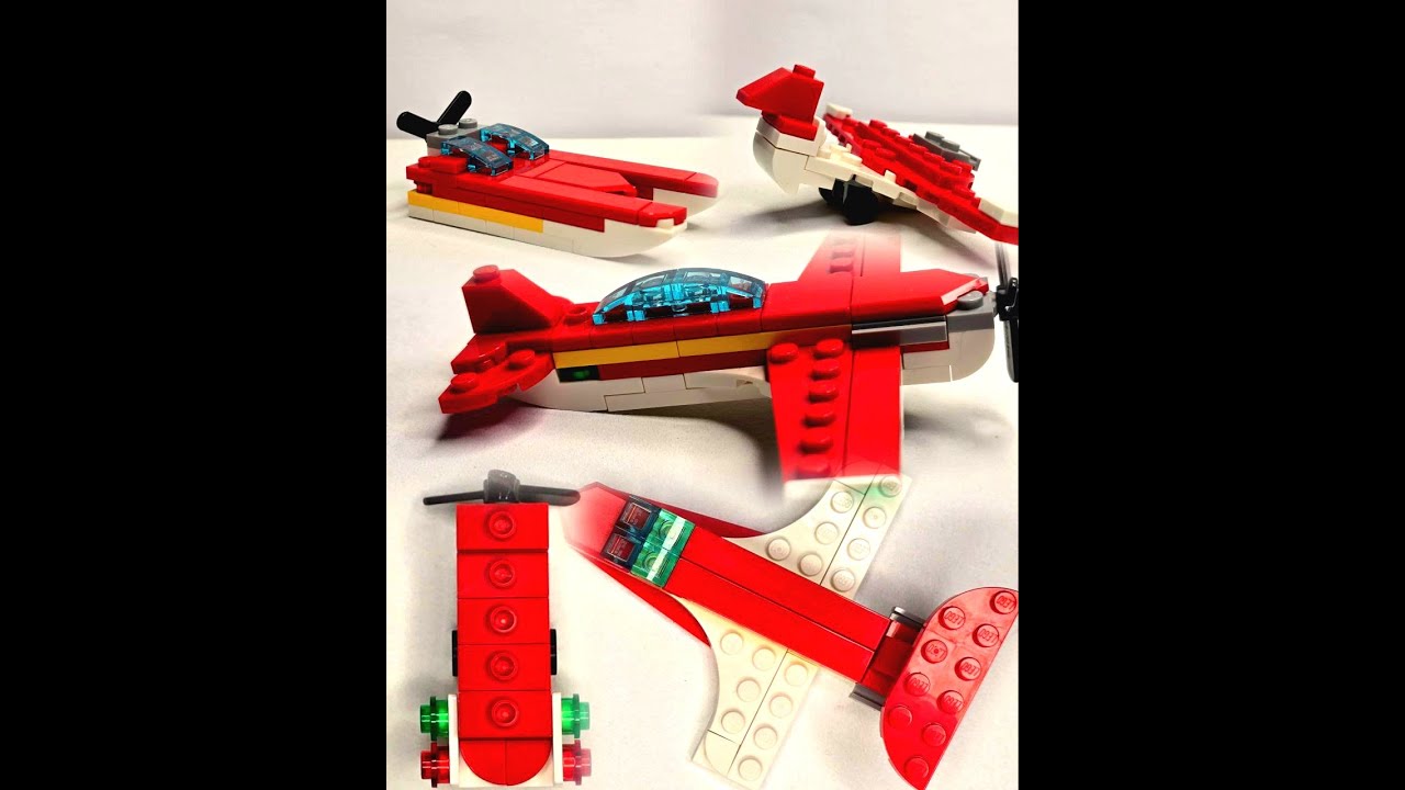 LEGO Creator 3in1. Iconic Red Plane (30669) - YouTube