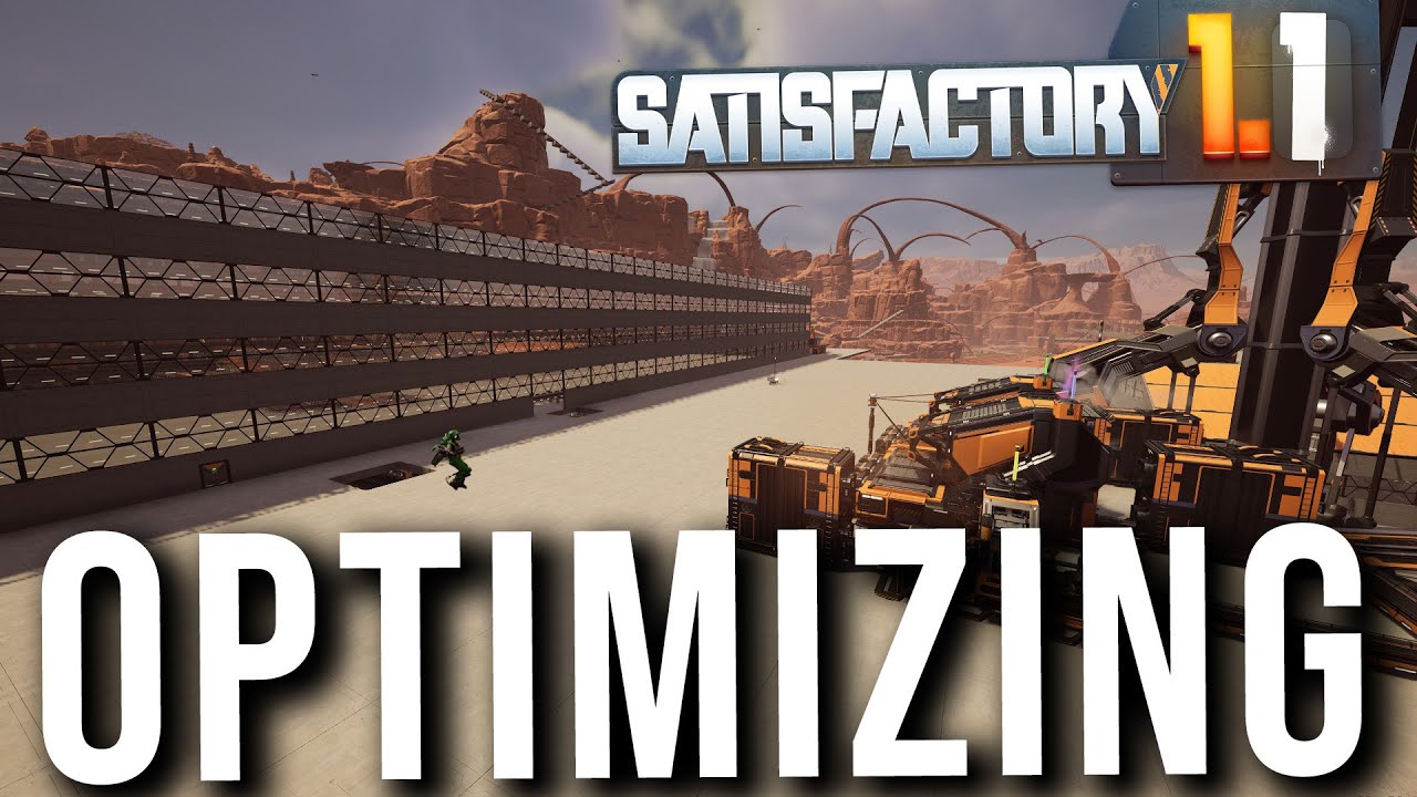 Optimizing Factories - Day 24 | SATISFACTORY - LIVE Playthrough - YouTube