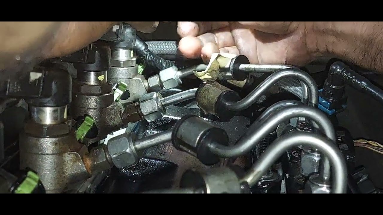 FORD RANGER INJECTORS RETURN BACK LEAK ISSUE - YouTube
