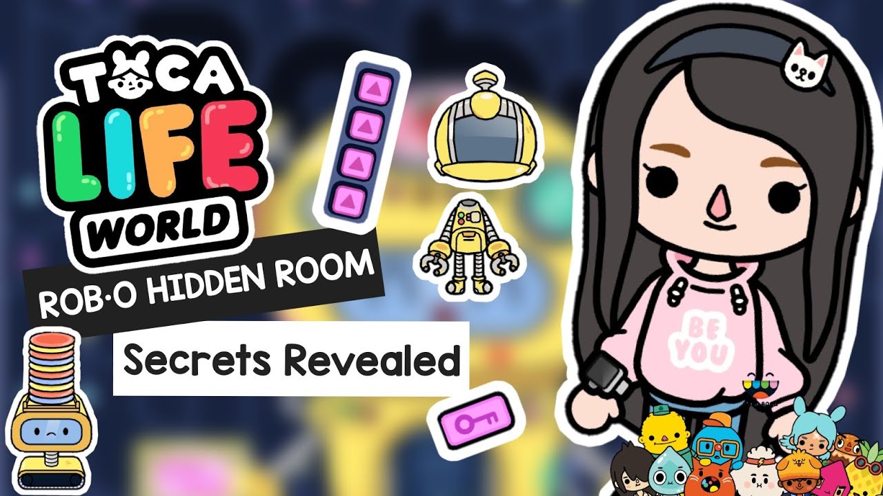 HOW TO OPEN SECRET ROOM AT ROB-O IN TOCA LIFE WORLD - YouTube