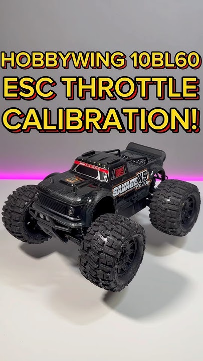 Hobbywing 10BL60 ESC — Throttle Calibration! - YouTube