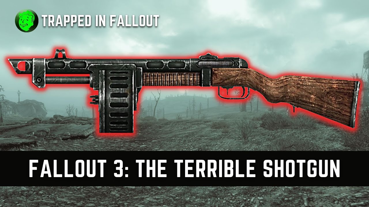 How To Get The Terrible Shotgun, It's Location In Fallout 3 - YouTube
