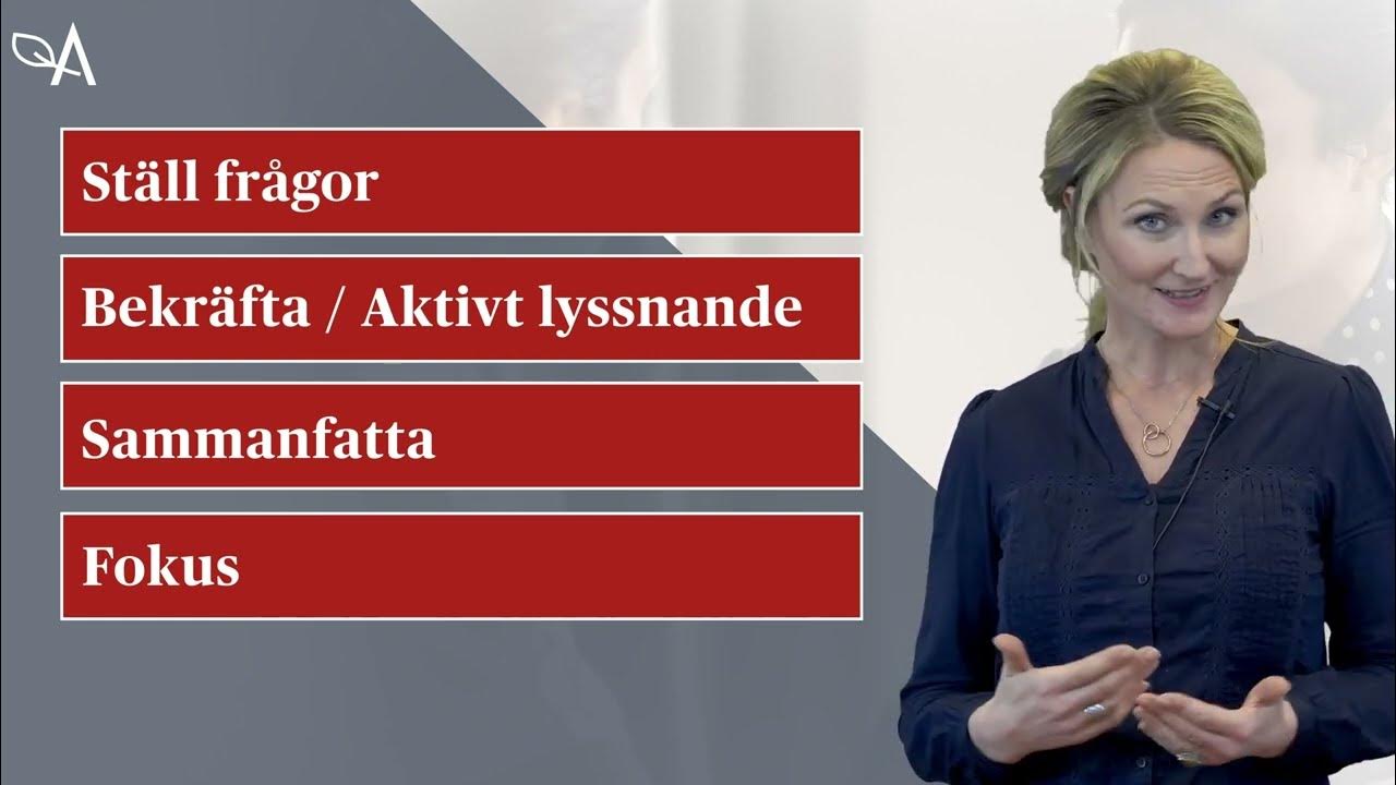 Coachande samtal - Exempel och samtalsmetodik för coachning - YouTube