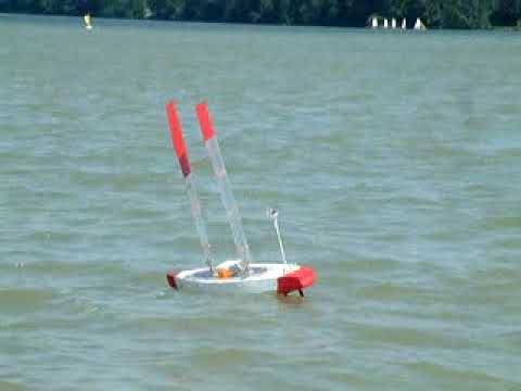 ARC sailing robot at Microtransat 2006 - YouTube