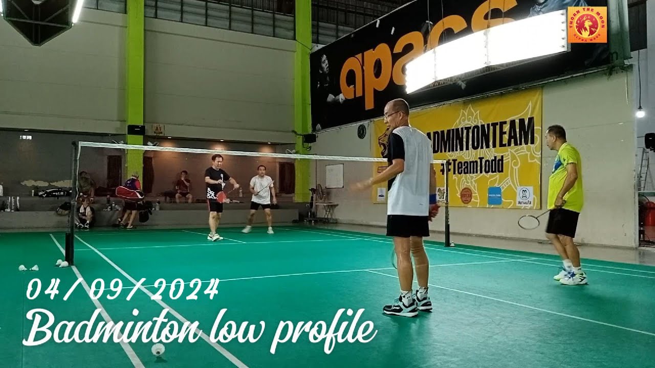 Badminton low profile 04/09/2024 - YouTube