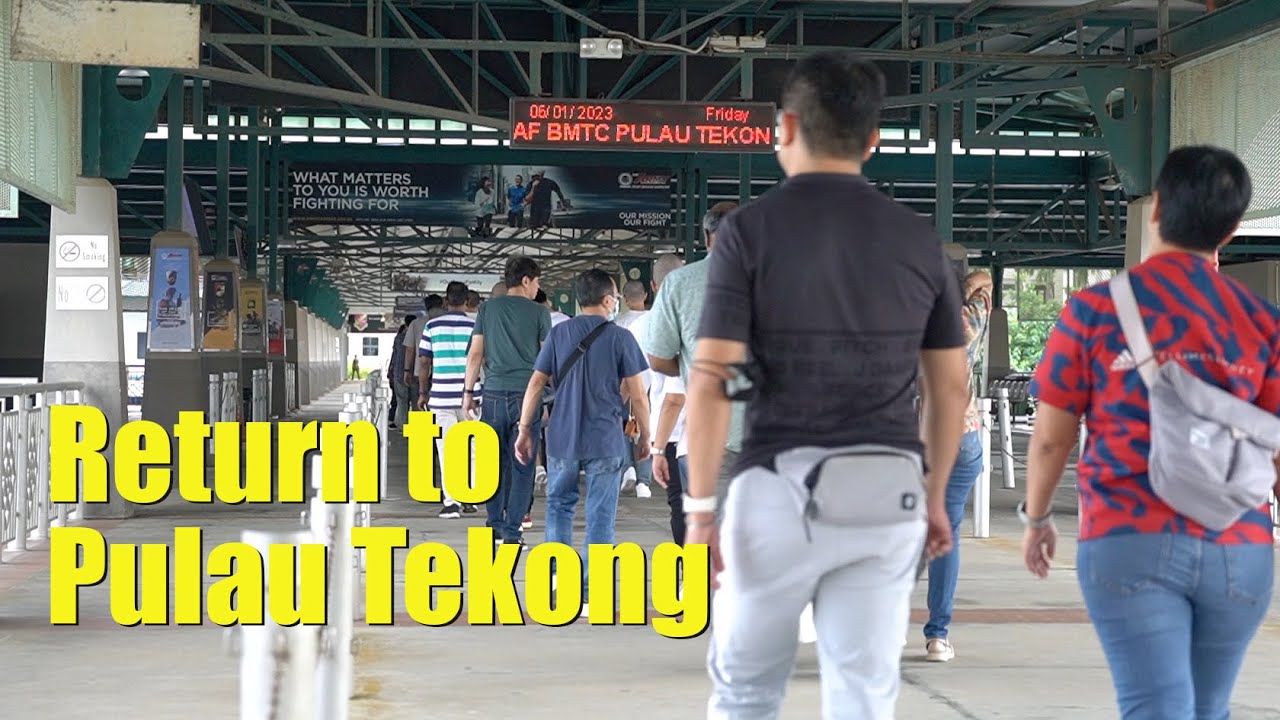 Return to Pulau Tekong : Enlistment Day for National Service ...