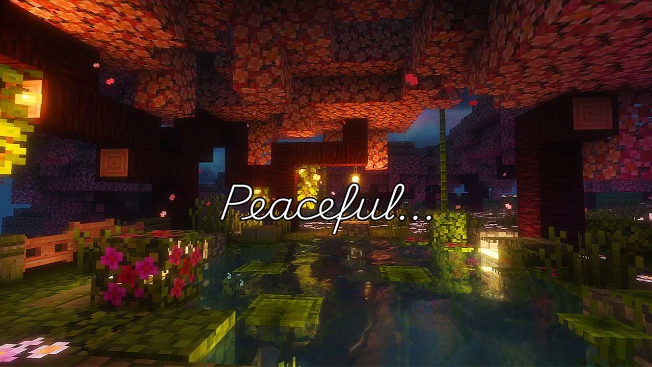 It's peaceful here...(Minecraft music w/ambience) - YouTube