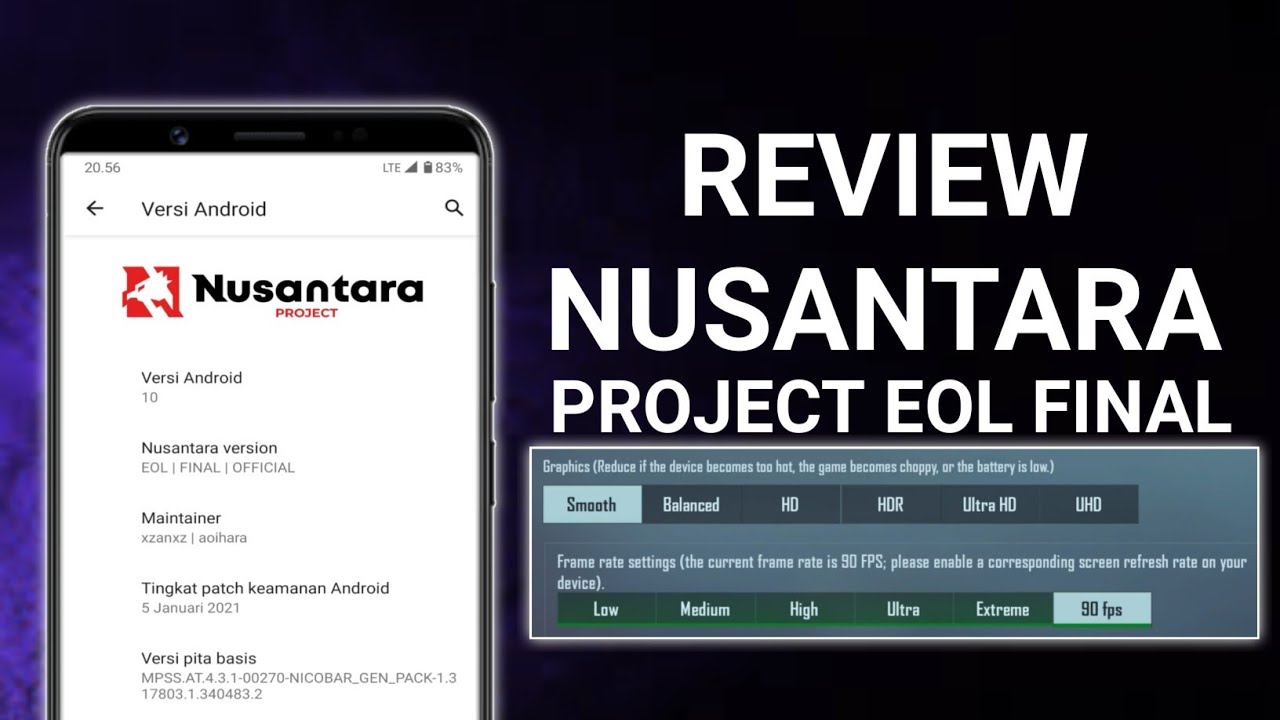 REVIEW NUSANTARA PROJECT EOL FINAL OFFICIAL REDMI NOTE 8 GINKGO CUSTOM ...