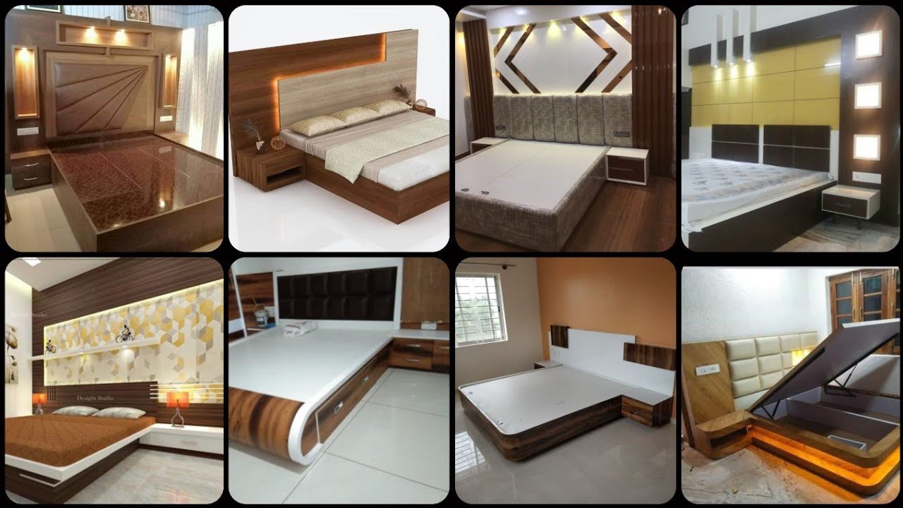 Latest Wooden Box Bed Design For Master Bedroom | King Size Bed Design ...