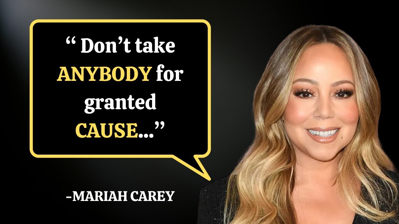 Mariah Carey Quotes That Will Make You Follow Your Dreams | Mariah ...