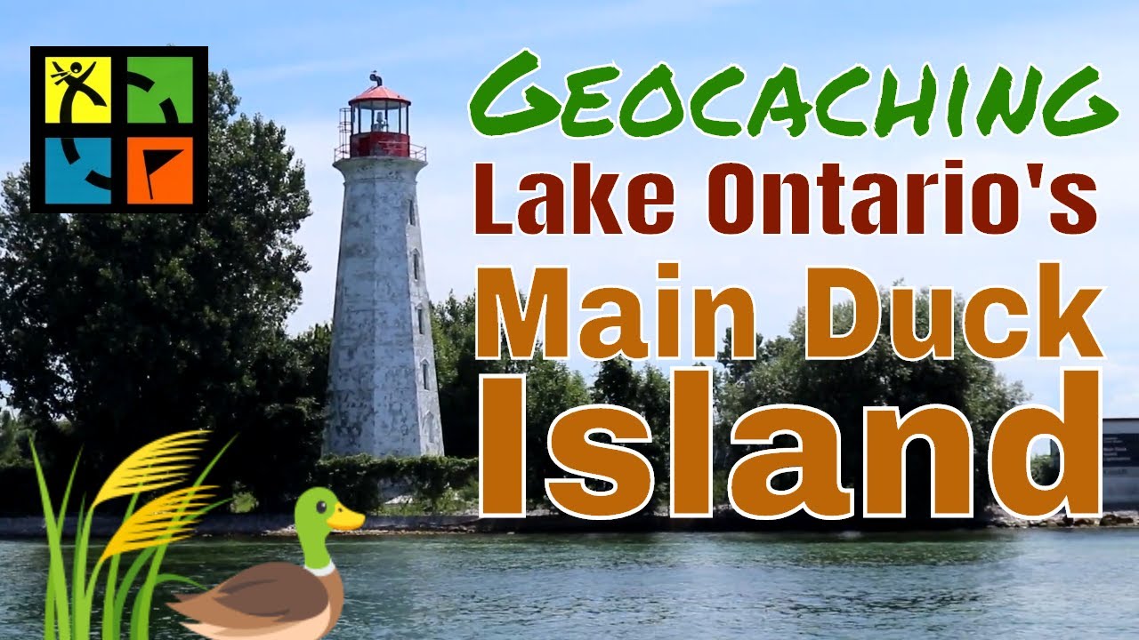 Geocaching Lake Ontario's Main Duck Island - YouTube