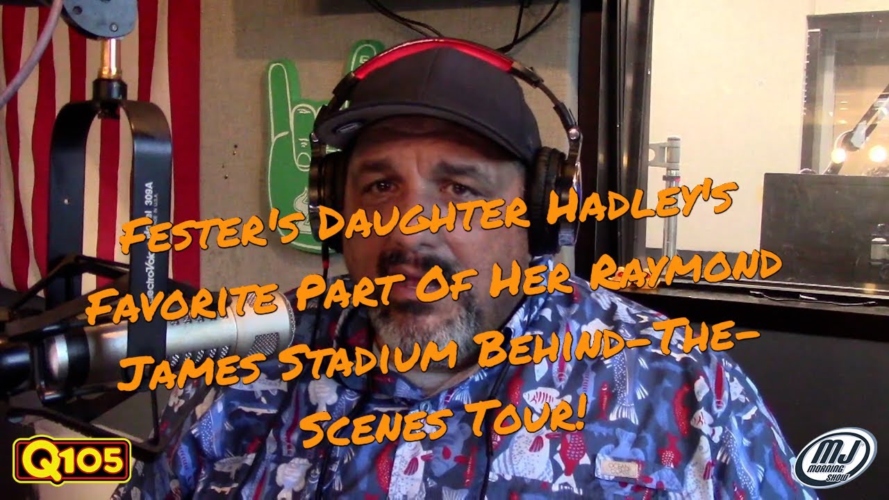 Fester's Daughter Took A Behind-The-Scenes Tour Of Raymond James ...