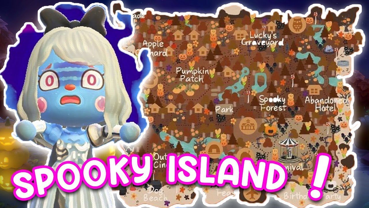 SPOOKY ISLAND TOUR 🎃 Animal Crossing New Horizons #acnh #animalcrossing ...