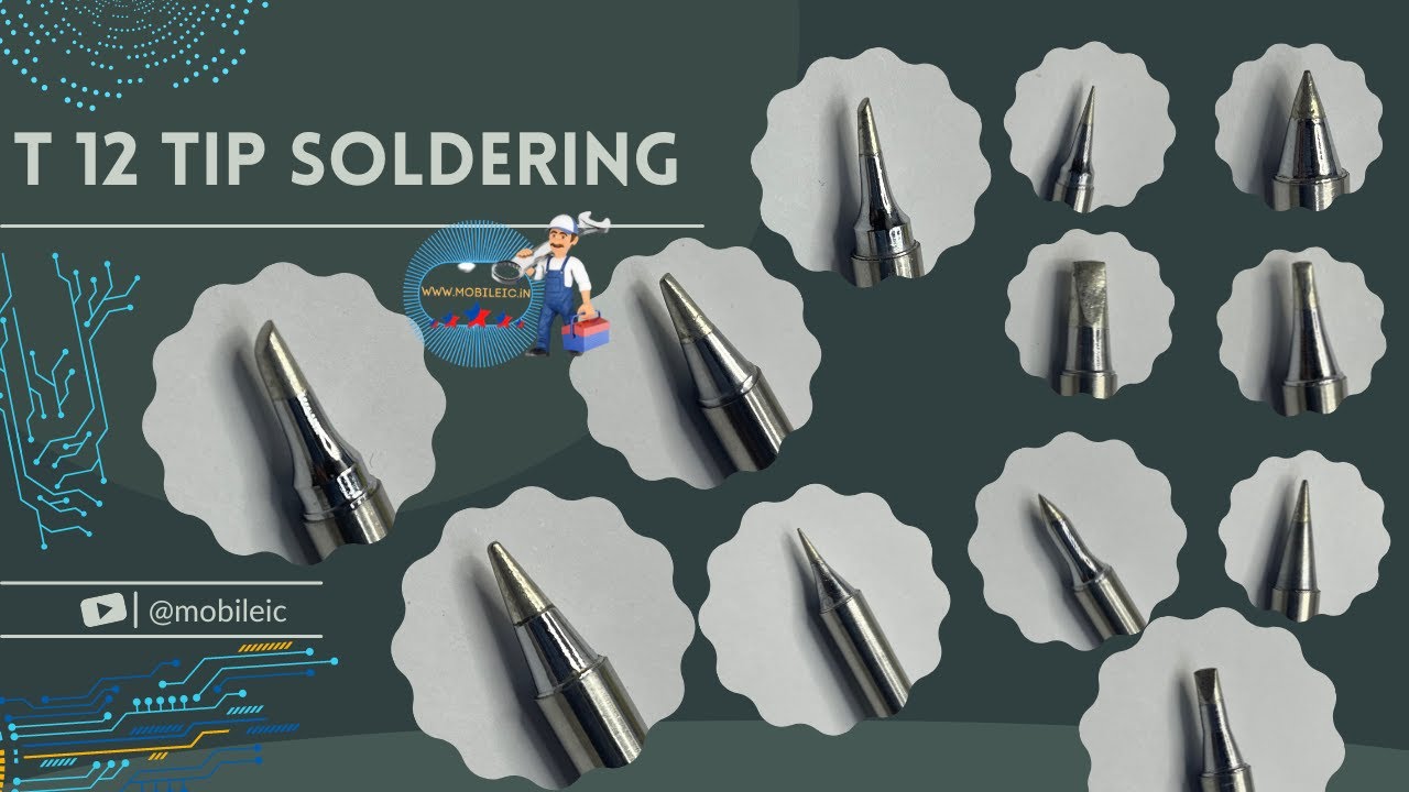 T12 TIP SOLDERING|Soldering Iron Tips - YouTube