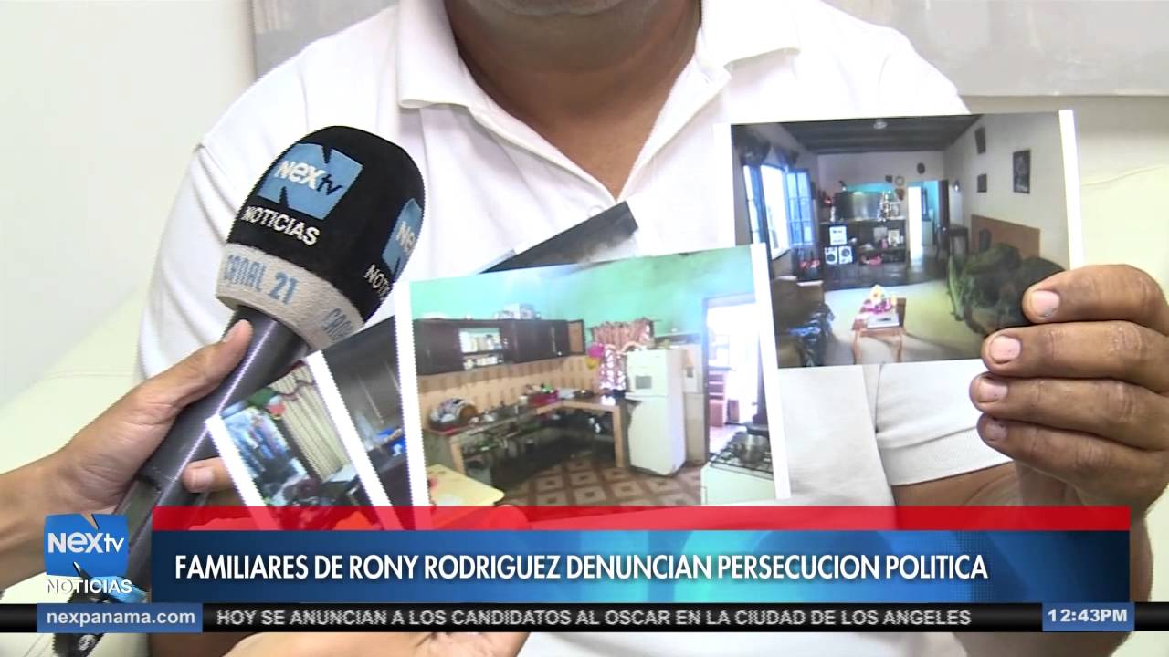 Familiares de Rony Rodríguez denuncian persecución política por parte ...