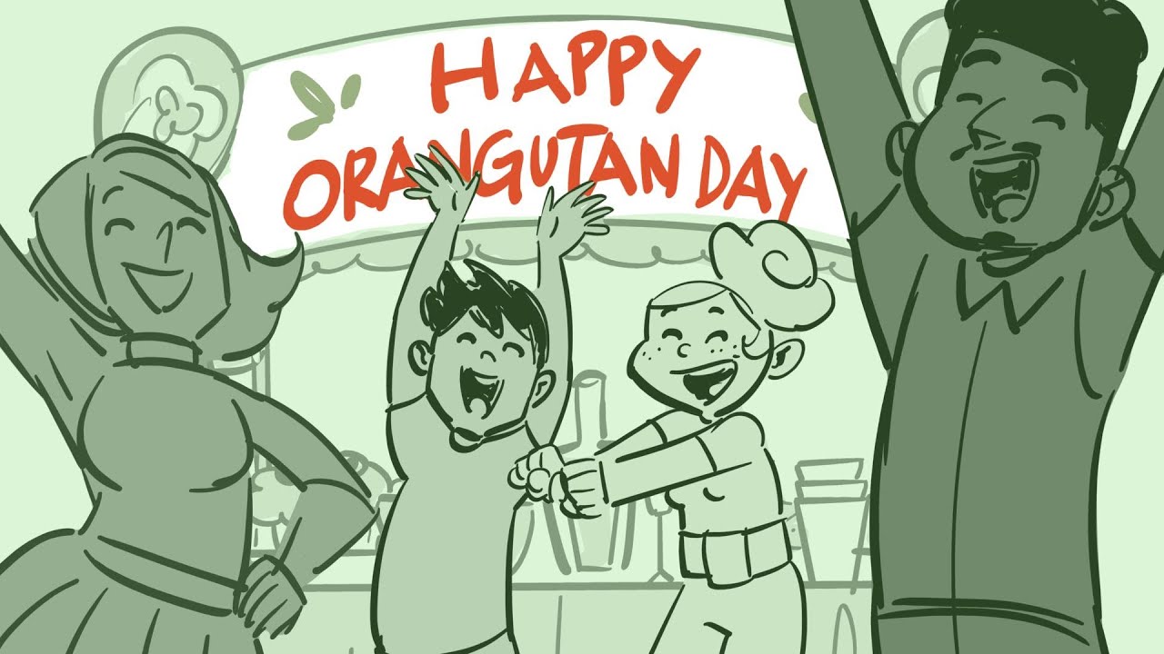 August 19th: International Orangutan Day - YouTube