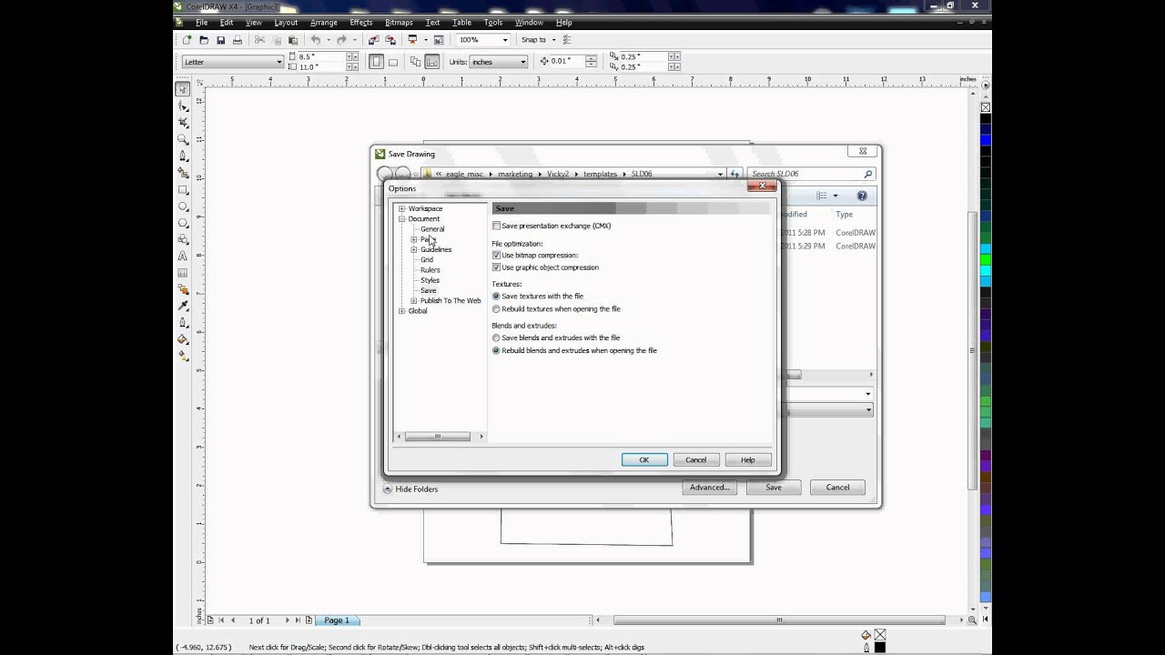 How to Change File Types Using CorelDRAW - - YouTube