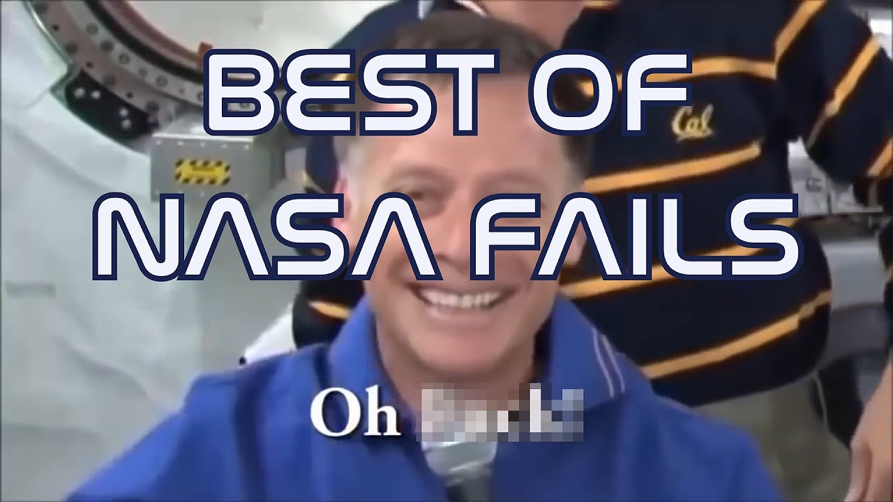 Best Of NASA's Fails, PROOF OF WIRES, GREEN SCREEN, AUGMENTED REALITY ...