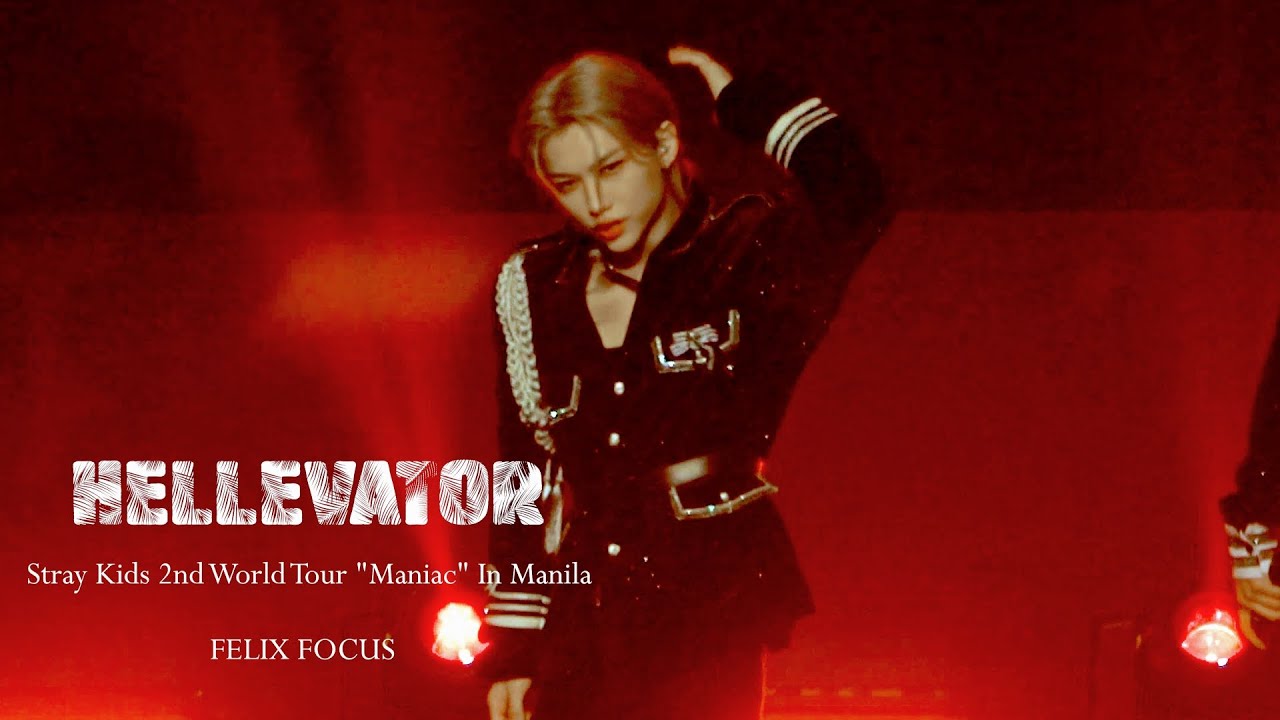 [ Hellevator ]스트레이키즈 필릭스 フィリックス Stray kids Felix 4K Focus Fancam - YouTube