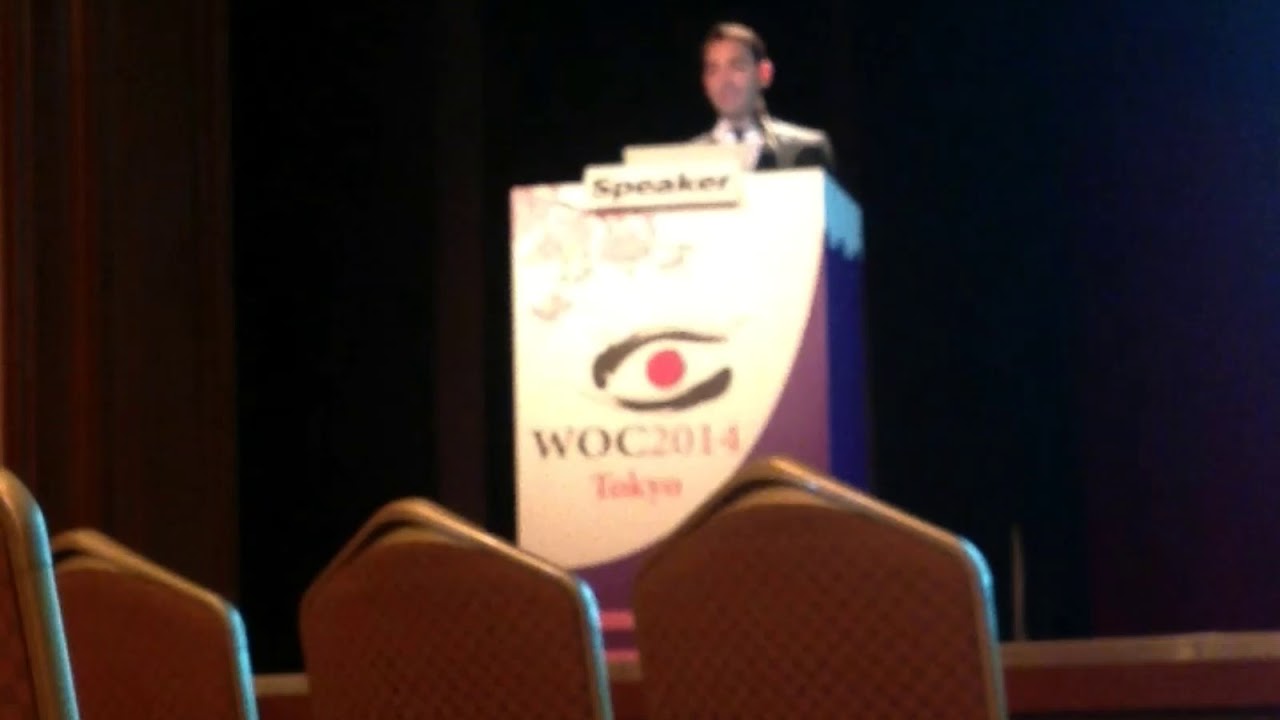 Dr. Silvestro Caputo Talking at World Congress Ophthamology - Tokio ...