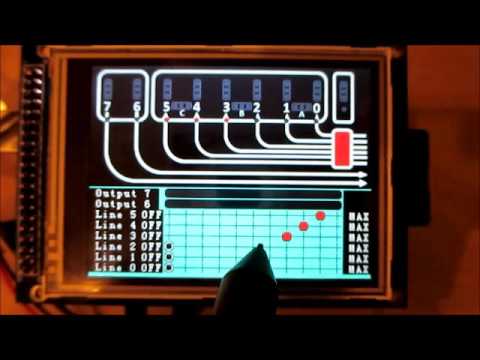 Lego Interface-A Arduino Screen Demo 2 - YouTube