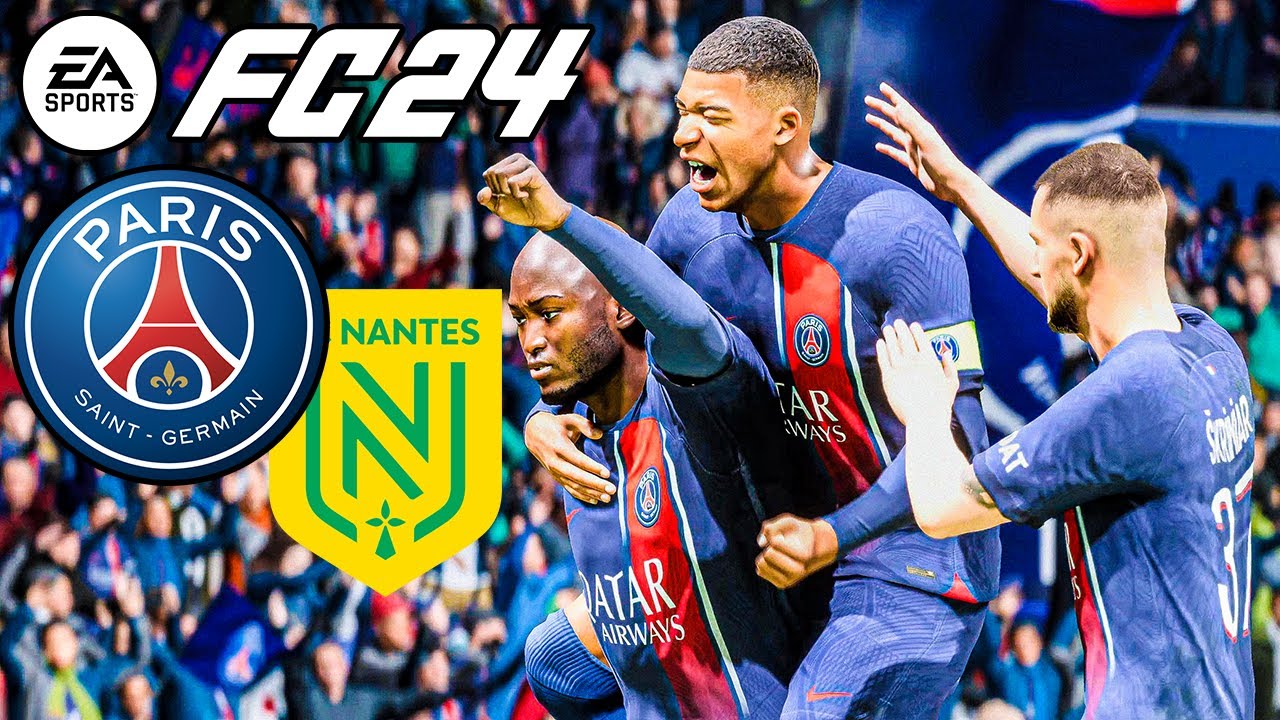 FC 24 PSG vs FC Nantes | Ligue 1 | Difficulté Ultime - YouTube