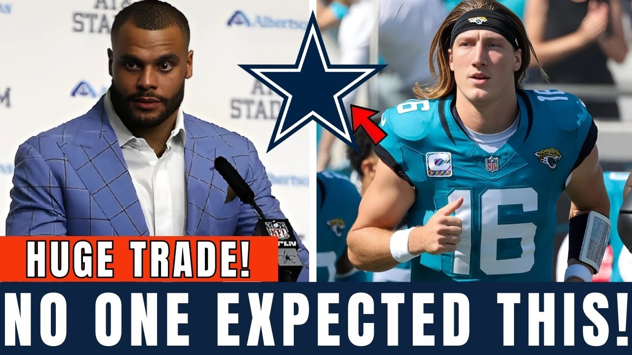🔥SHOCKING MOVE! DALLAS COWBOYS PLANNING DAK PRESCOTT FOR TREVOR ...