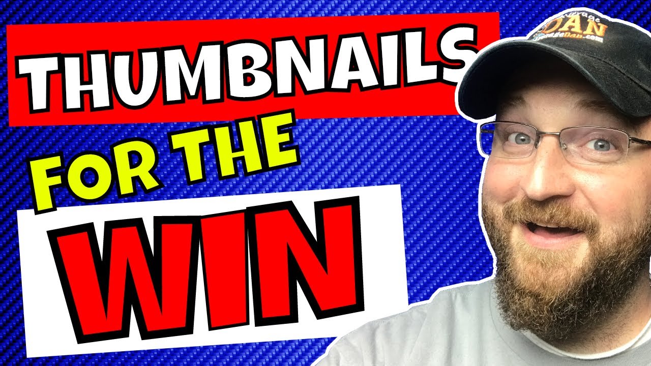 How To Make Custom Thumbnails in 2018 - YouTube