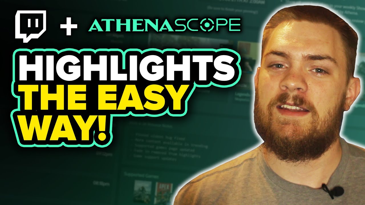 How To Make Twitch Highlights - Athena Scope Analysis and Review ...