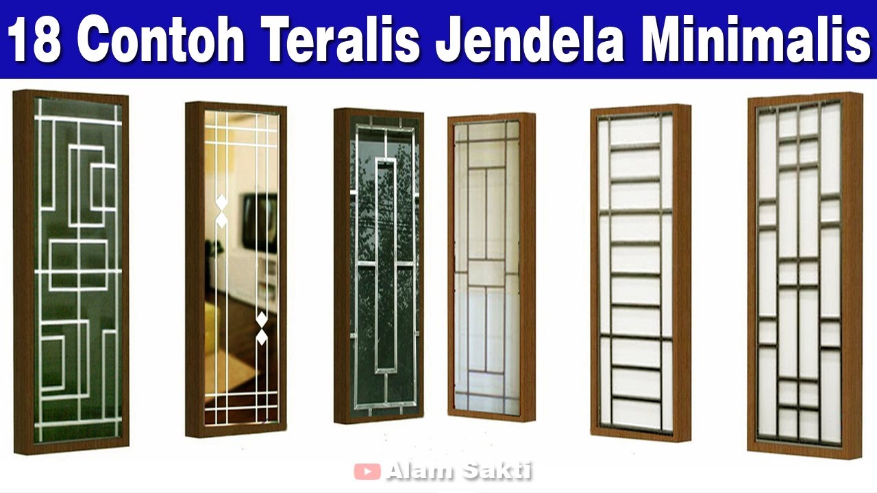 18 Contoh Desain TERALIS JENDELA MINIMALIS - YouTube
