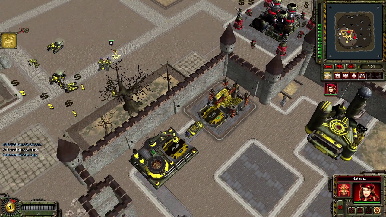 Tesla's castle Soviets Command & Conquer Red Alert 3 Uprising - YouTube