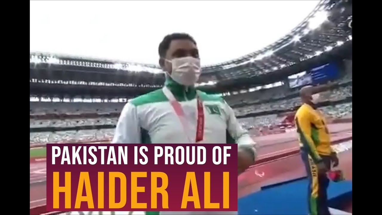 Pakistani para-athlete Haider Ali win a Gold medal | Paralympics Tokyo ...