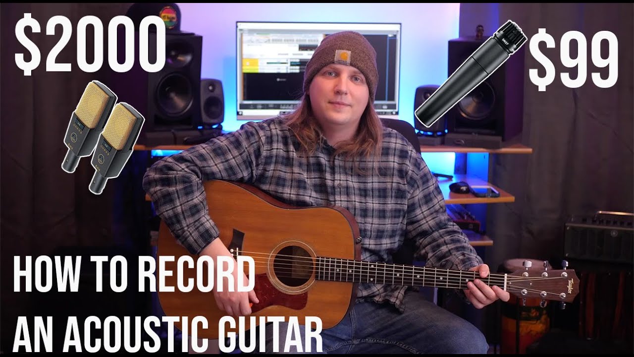 How to Record Acoustic Guitar - YouTube