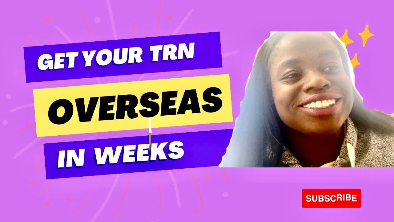 How To Get Your TRN 🇯🇲 Fast from Overseas|| TIPS FOR NON-JAMAICANS ...