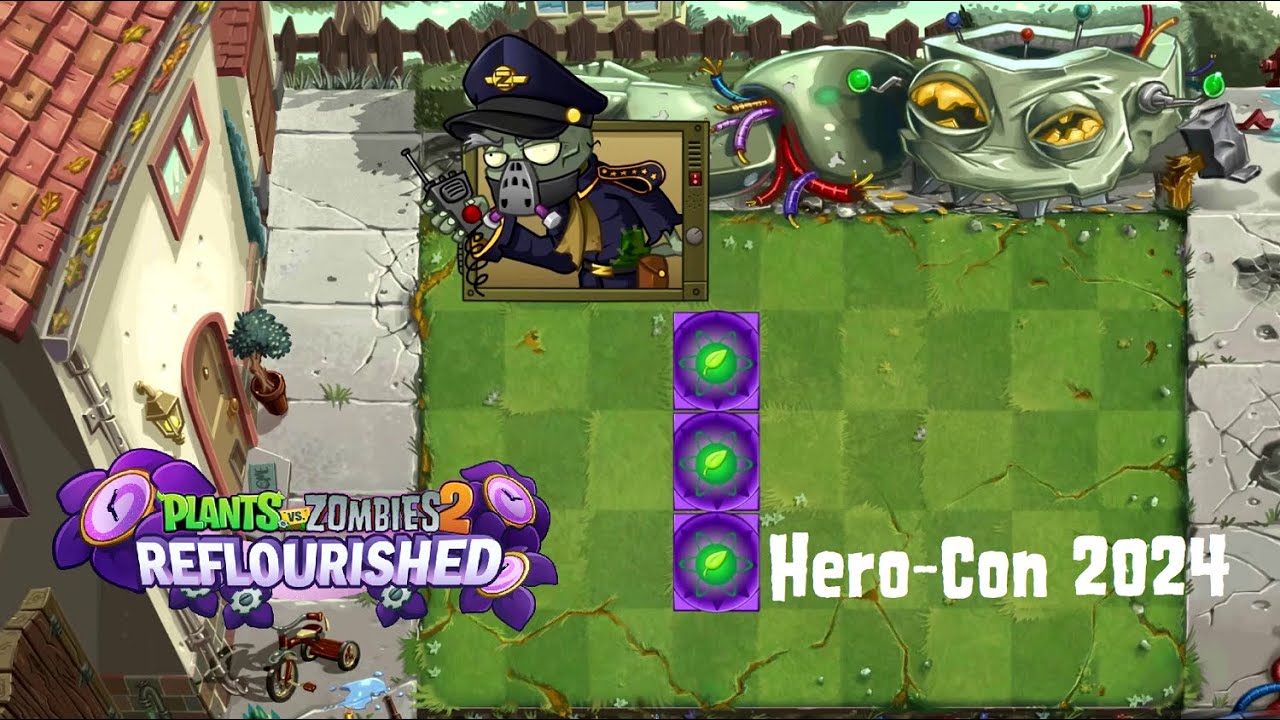 PvZ 2 Reflourished: Limited Thymed Event - Hero-Con 2024 - General Camo - YouTube