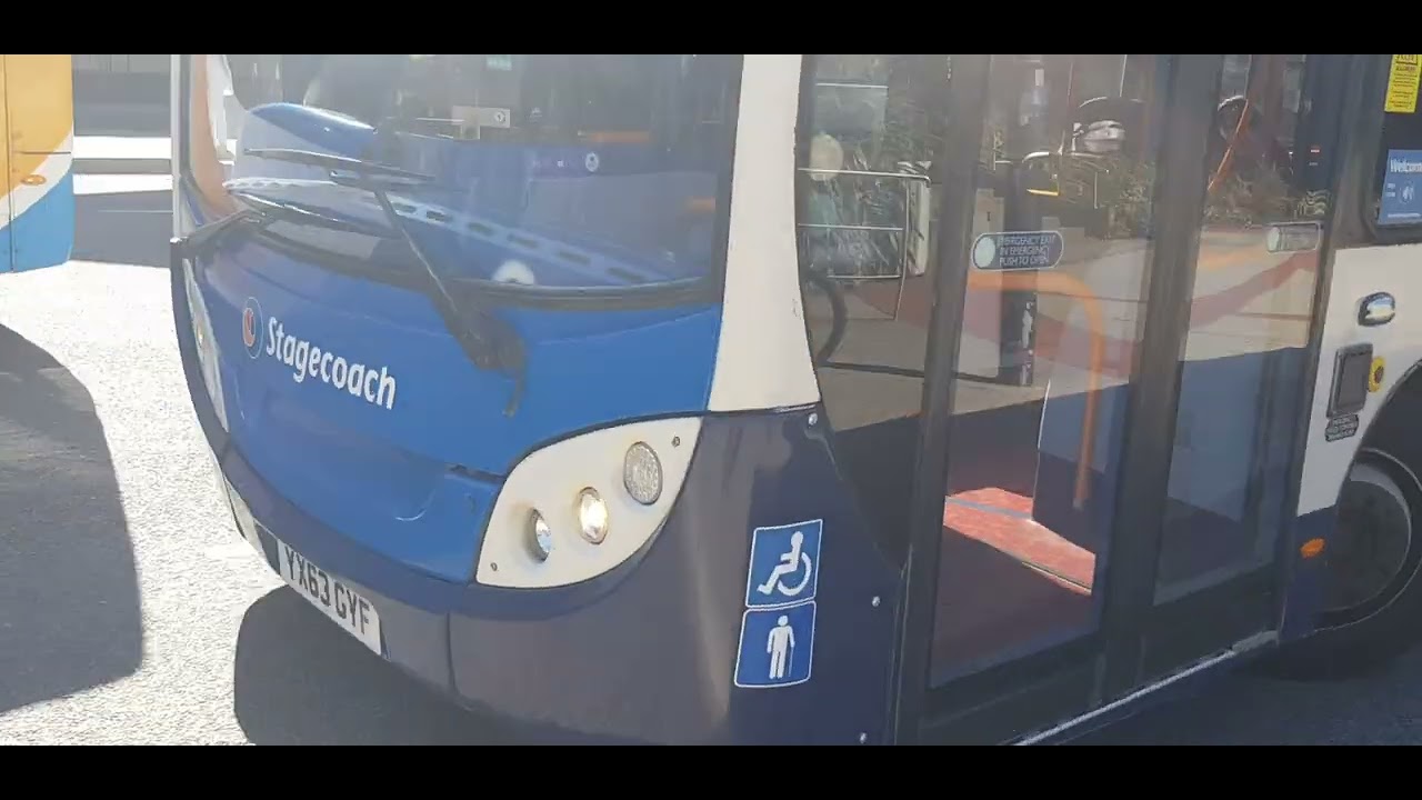 Here is the stagecoach bus 36923 on the number 20 in Basingstoke ...