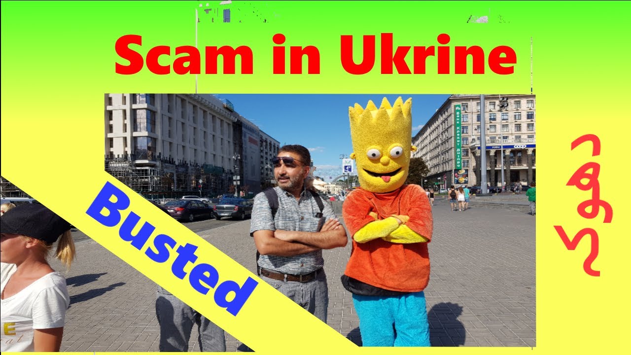Scammer in Kiev, Top scams in Europe - YouTube