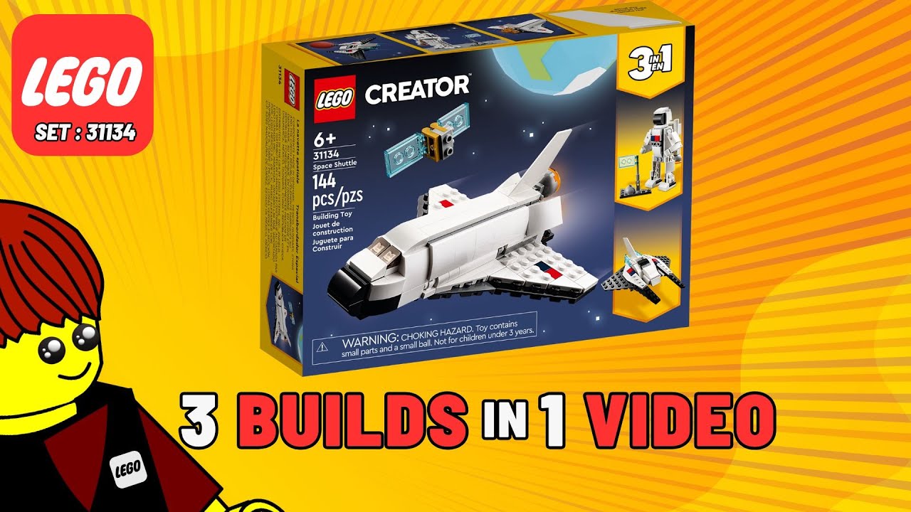 Lego Creator 31134 | Speed Build | 3 builds - 1 video #legolized #lego ...