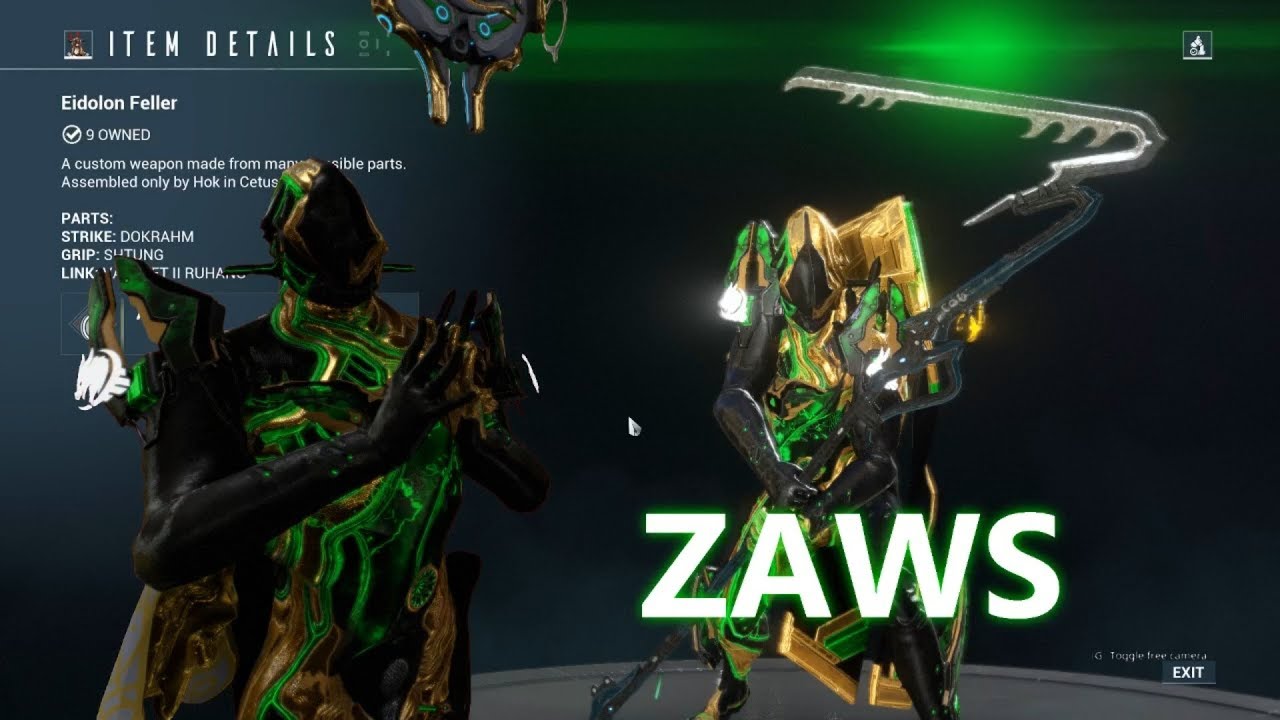 Warframe Guides - Zaws: Obtaining - YouTube