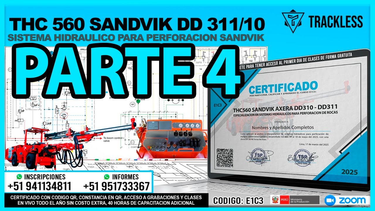 THC560 SANDVIK AXERA DD310 - DD311 - PARTE 4 - YouTube