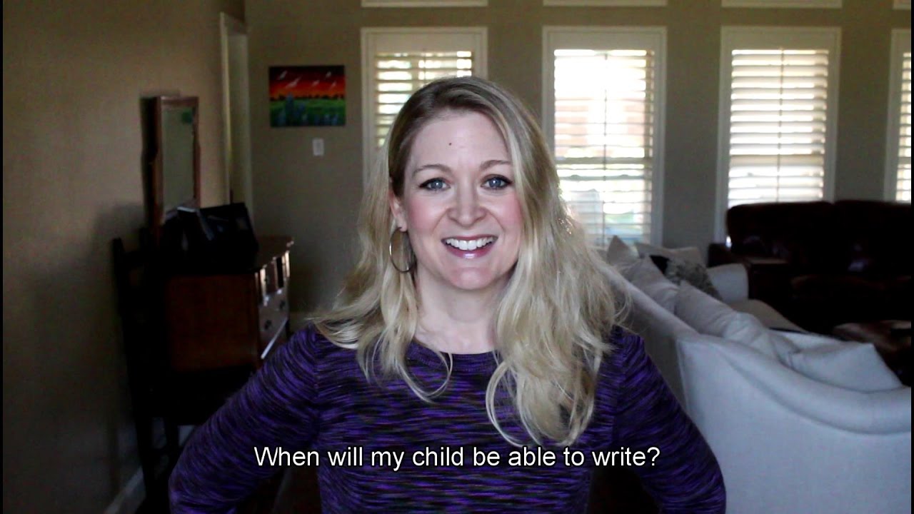 When Will My Child Be Able To Write YouTube When Will My Child Be Able To Write YouTube