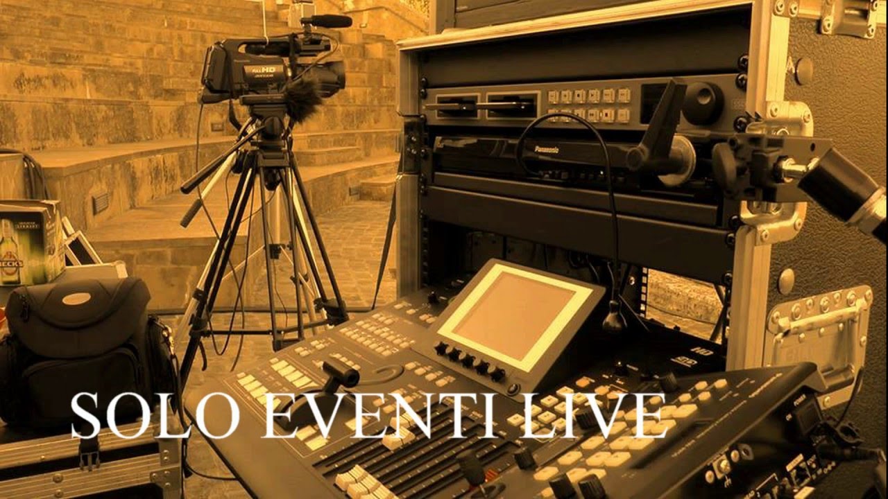 SOLO PER EVENTI LIVE - SERVIZIO VIDEO CON REGIA FULL HD SYSTEM - YouTube