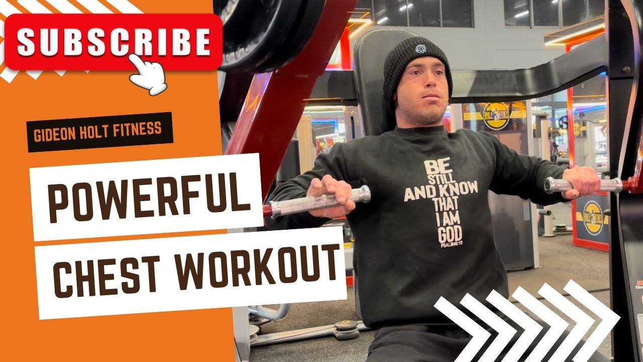 Powerful Chest Workout - YouTube