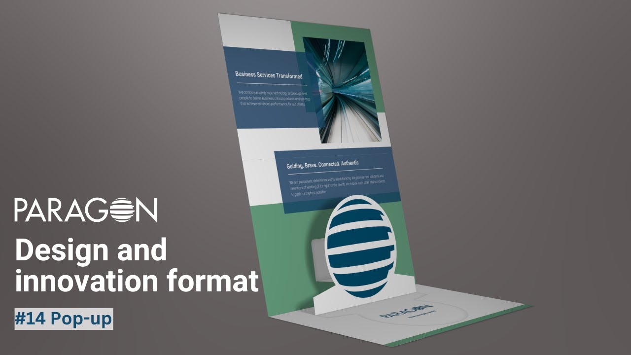 Design and Innovation Format - Pop Up Mailer - YouTube