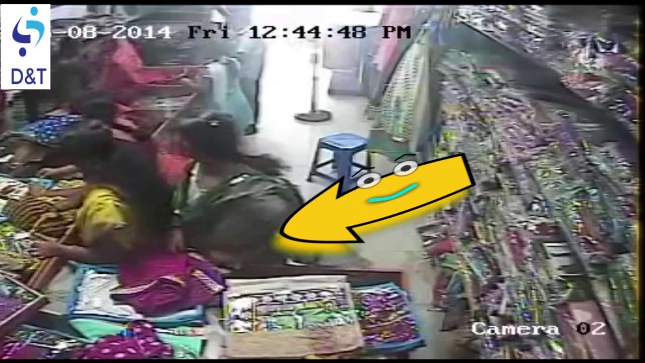 Indian Thief Women Caught in CCTV camera || Viral on Social Media - YouTube