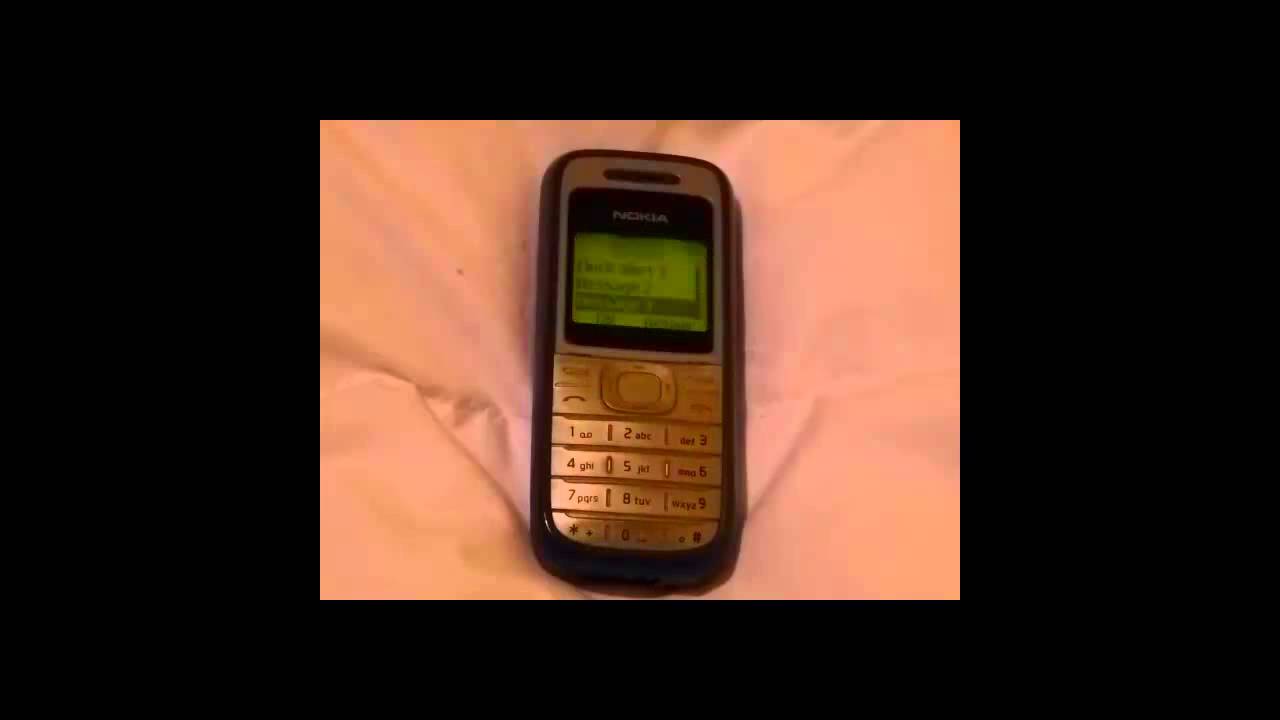 Nokia 1200 Ringtone - Message 3 - YouTube