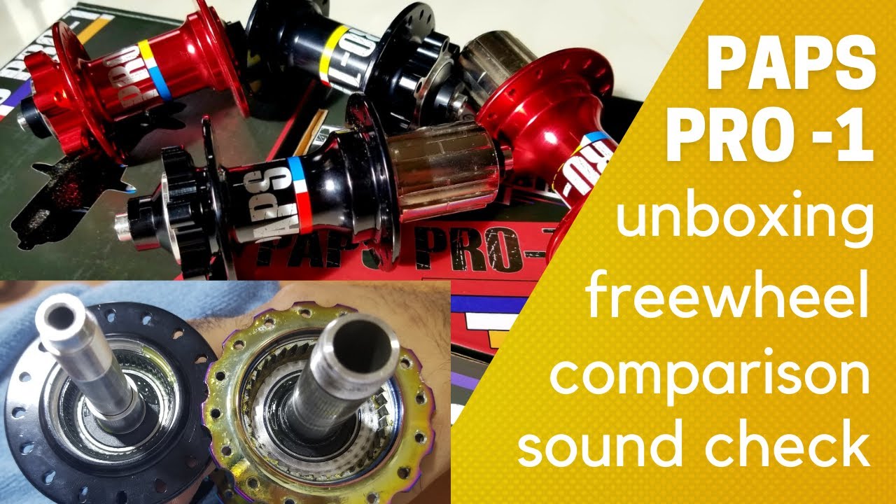 Paps Pro 1 hubs: unboxing and sound check vs speedone and sagmit hubs ...