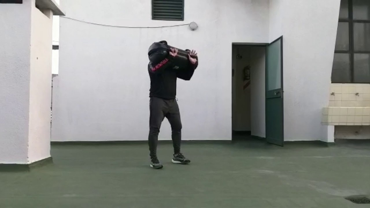 CORE BAG HANG POWER CLEAN - YouTube