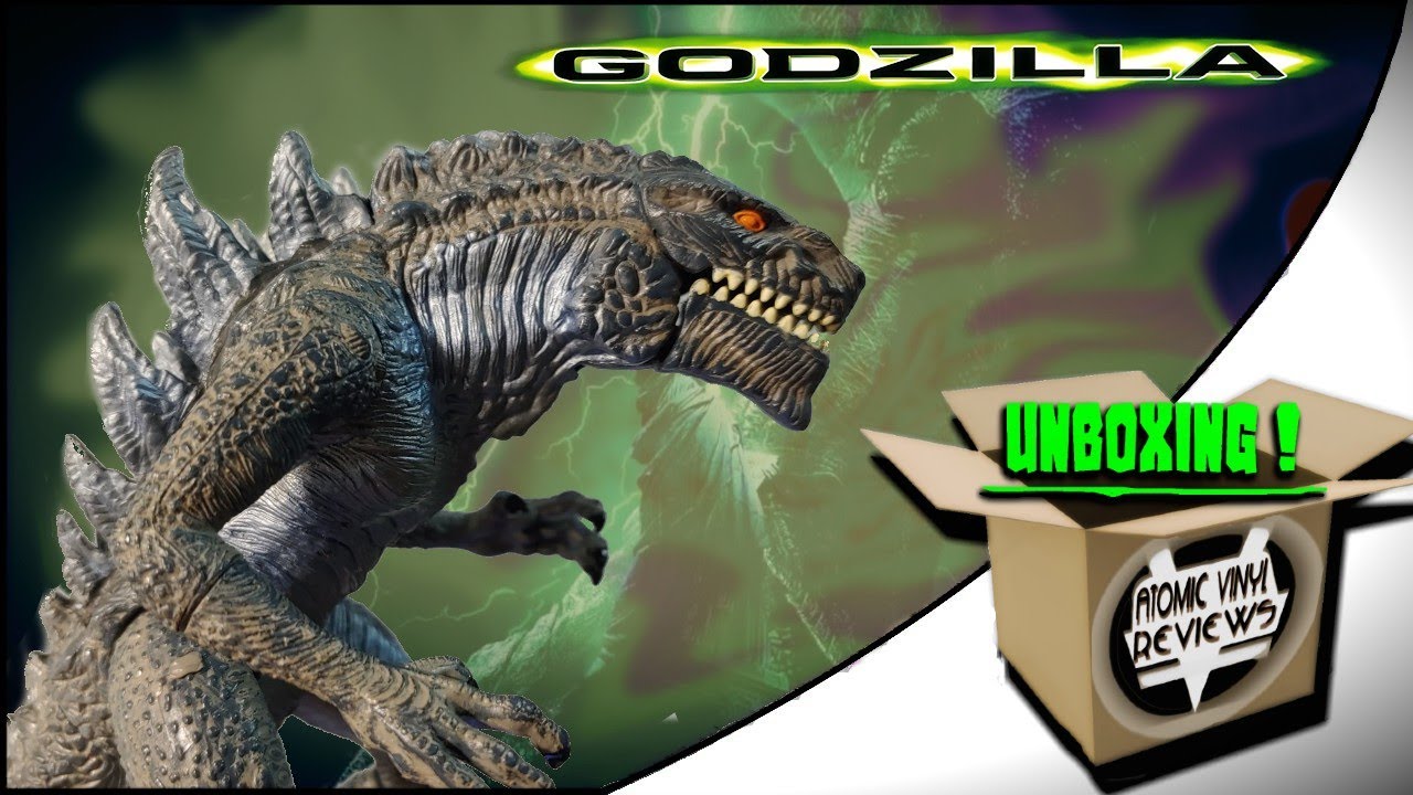 Trendmasters "Shatter Blast" Godzilla 1998 (Zilla) figure UNBOXING ...